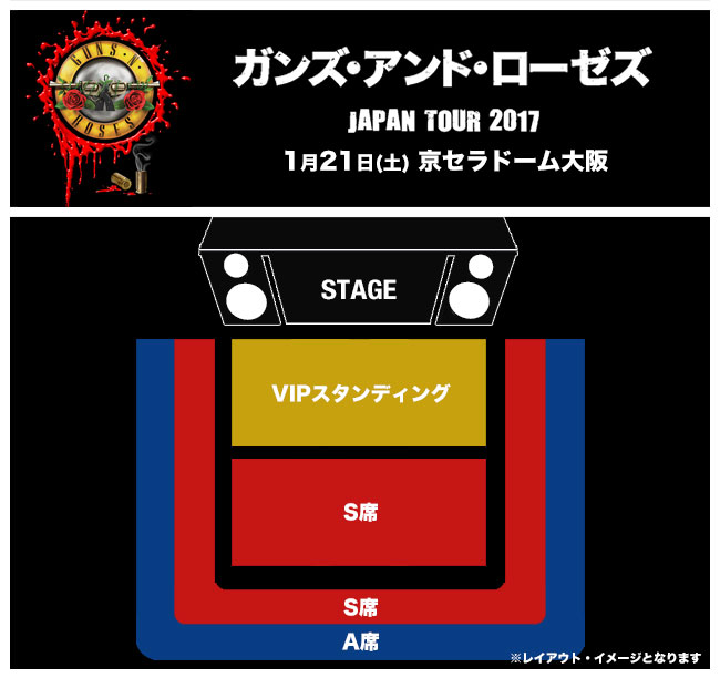 GUNS N' ROSES [OSAKA]